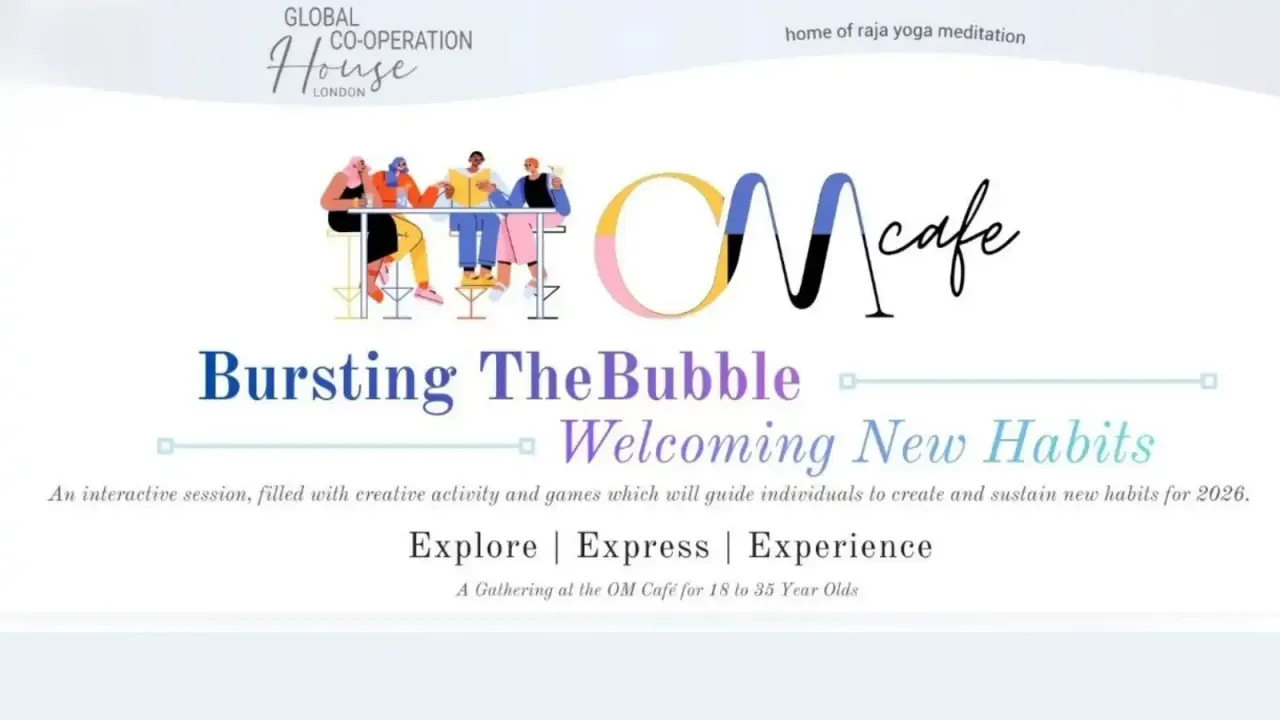 Bursting The Bubble: Welcoming New Habits for 2026 at OM Cafe London ...