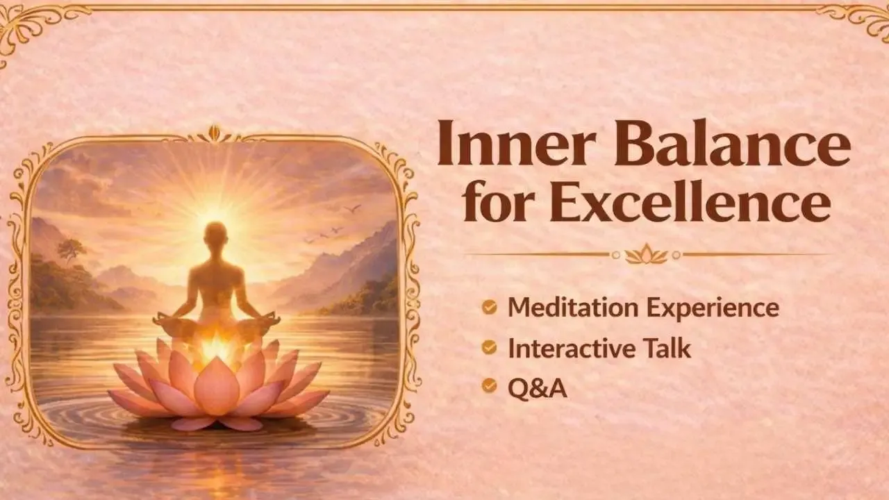 A Journey from Balance to Brilliance: Brahma Kumaris IT Wing Organises ...